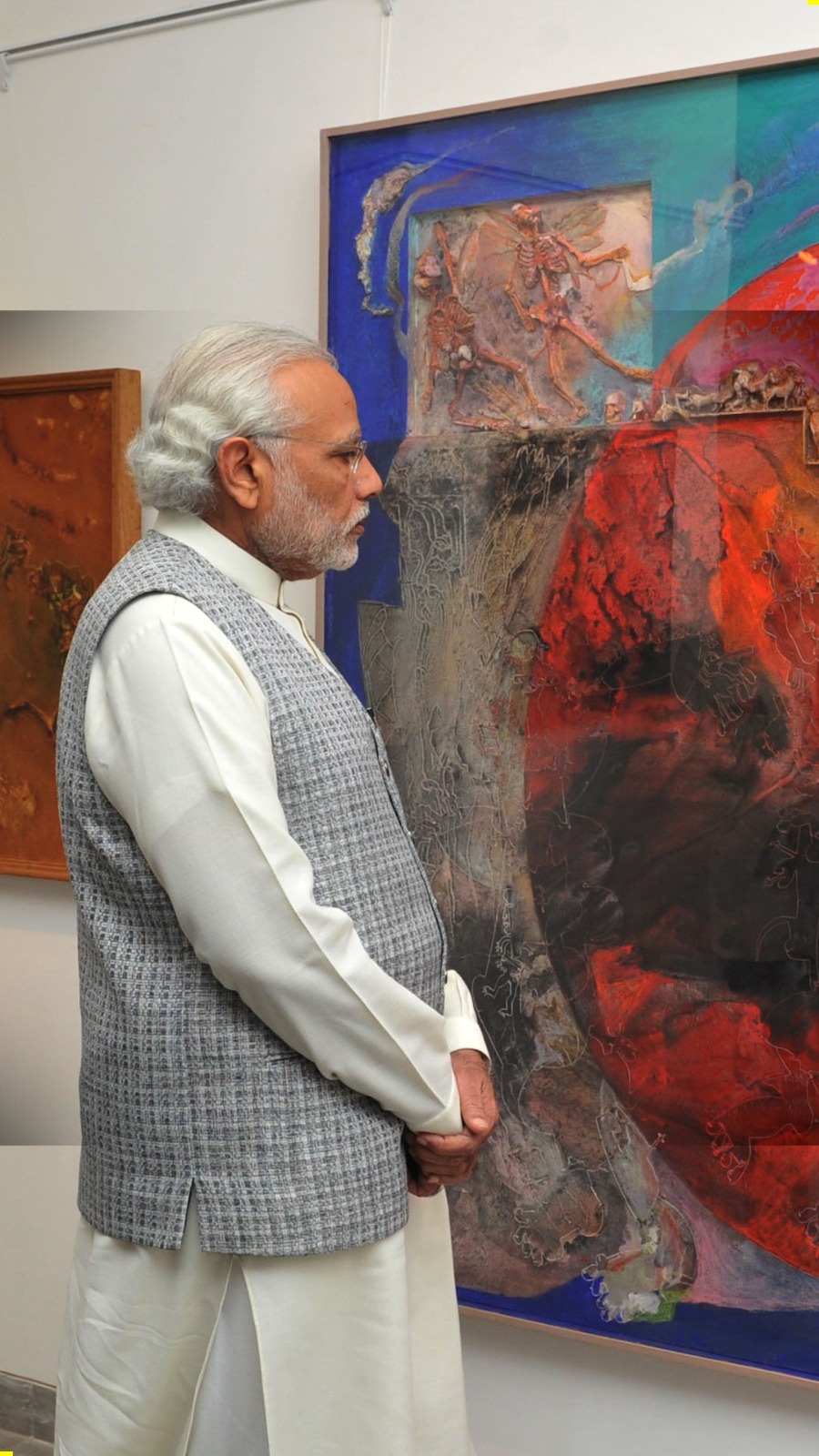 "World Arts Day" Modi's vision to bring art close to people video