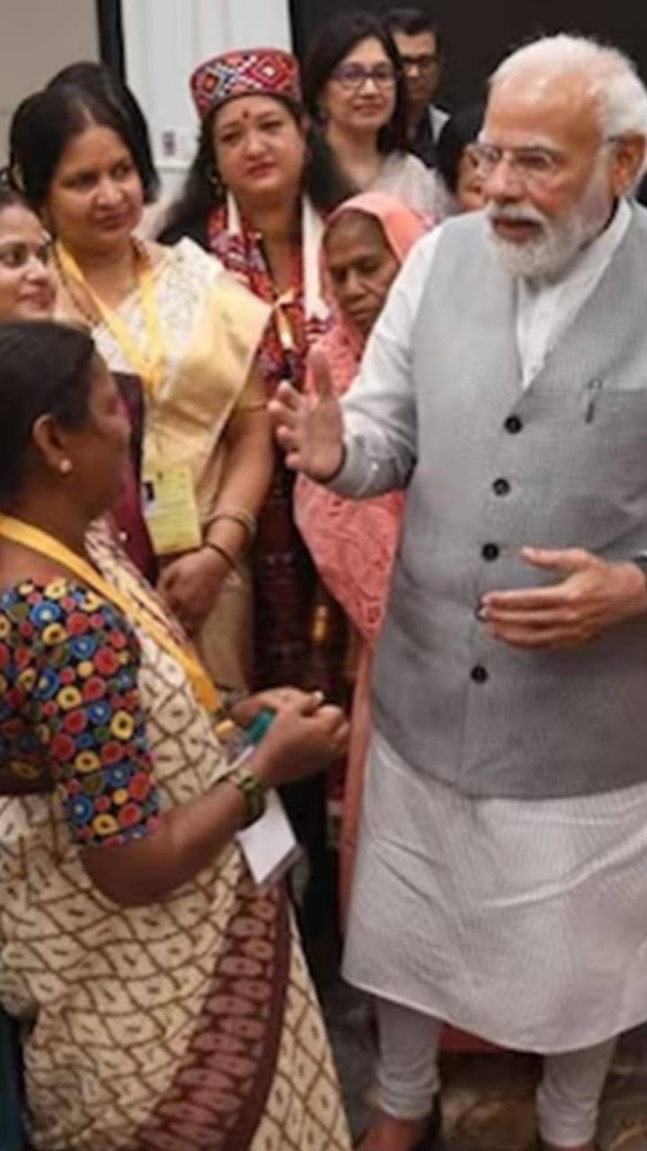 Modi's women empowerment through leadership roles video